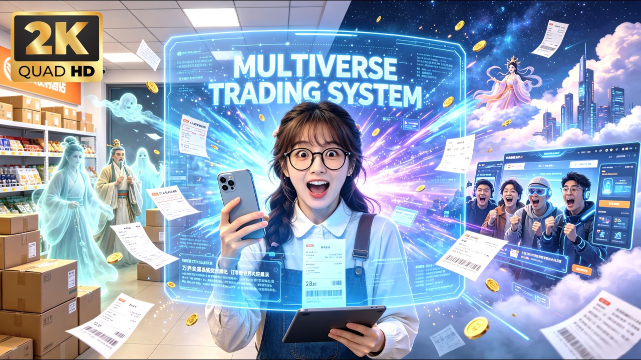 [FULL]Shop binds multiverse system overnight, customers are ghosts gods future people?#cdrama
