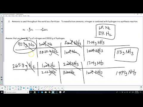 Limiting Reactant Stoichiometry Worksheet KEY