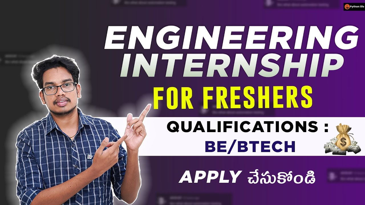 Engineering Internship for Freshers | BE | BTech | Software Jobs | Software Internships