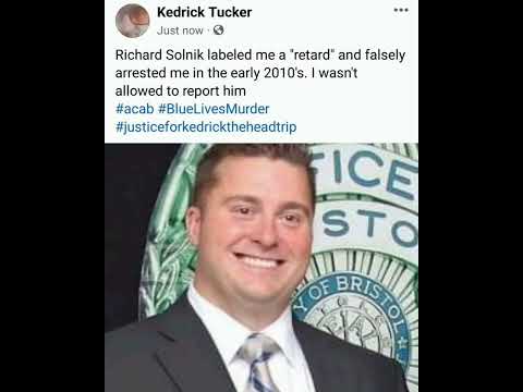 Crooked cop promoted in Bristol, Connecticut ; Richard Solnik labeled me a "retard" @WFSB