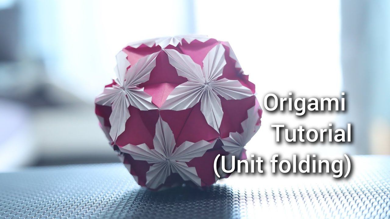 Origami Kusudama Tutorial for Pleated Sonobe