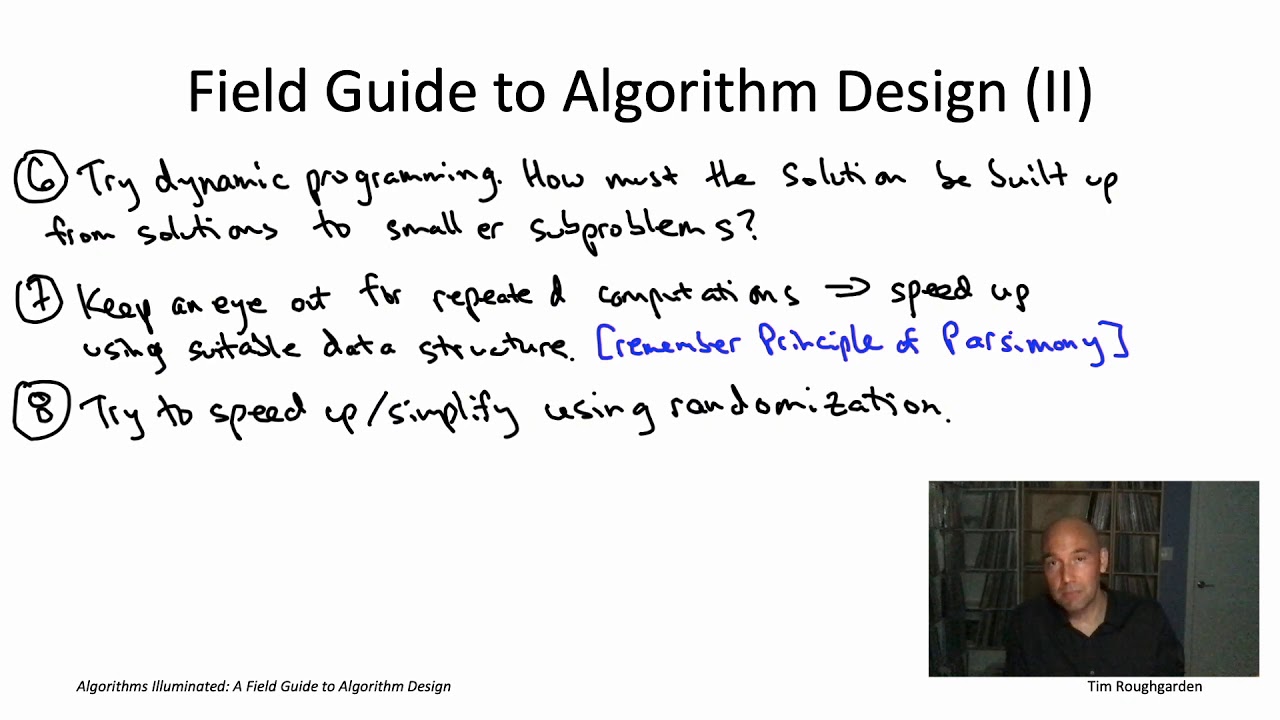 A Field Guide to Algorithm Design (Epilogue to the Algorithms Illuminated book series)