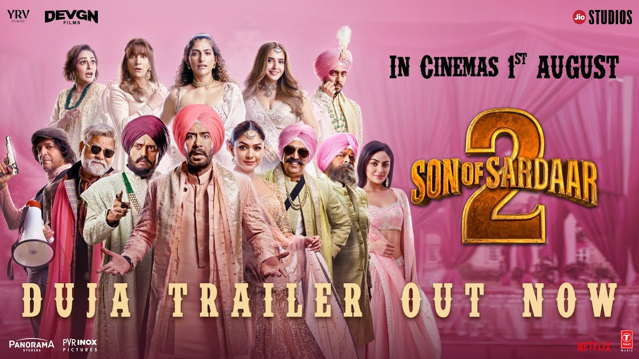 Son Of Sardaar 2 2025 | Son Of Sardaar 2 Hindi Movie: Release Date ...