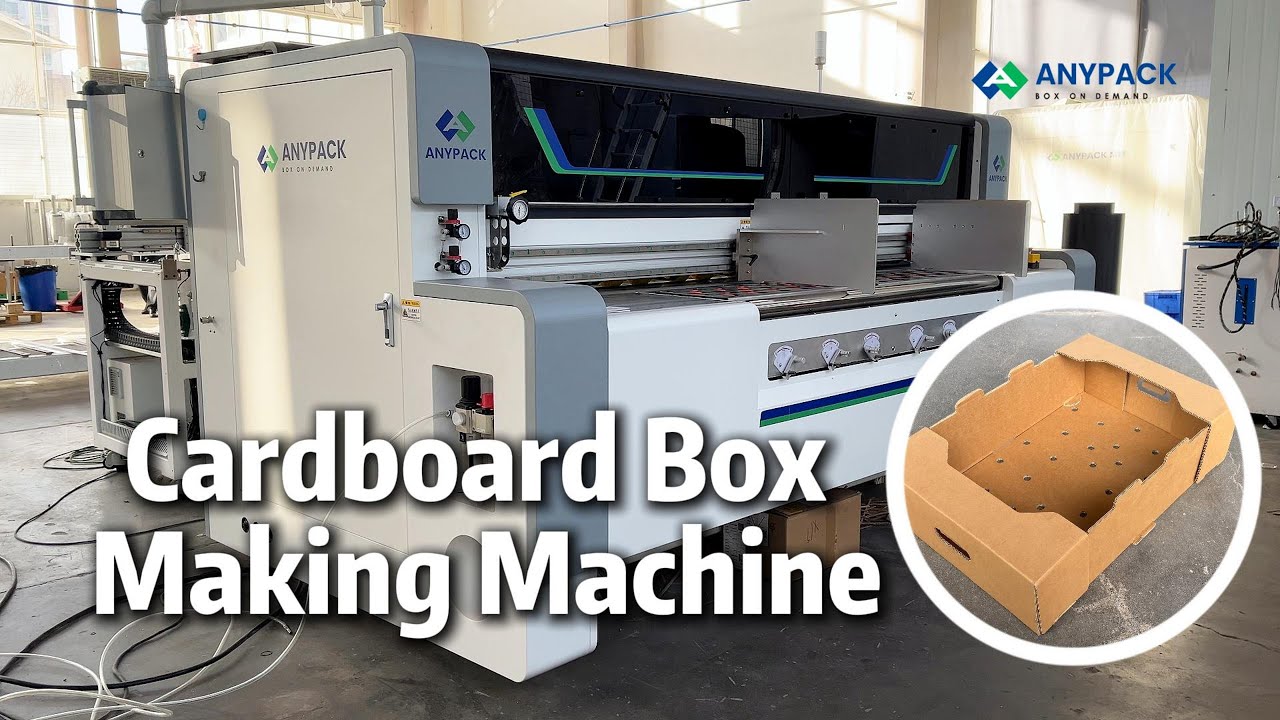 Corrugated Box Making Machine｜On-site photos from a corrugated cardboard box manufacturer
