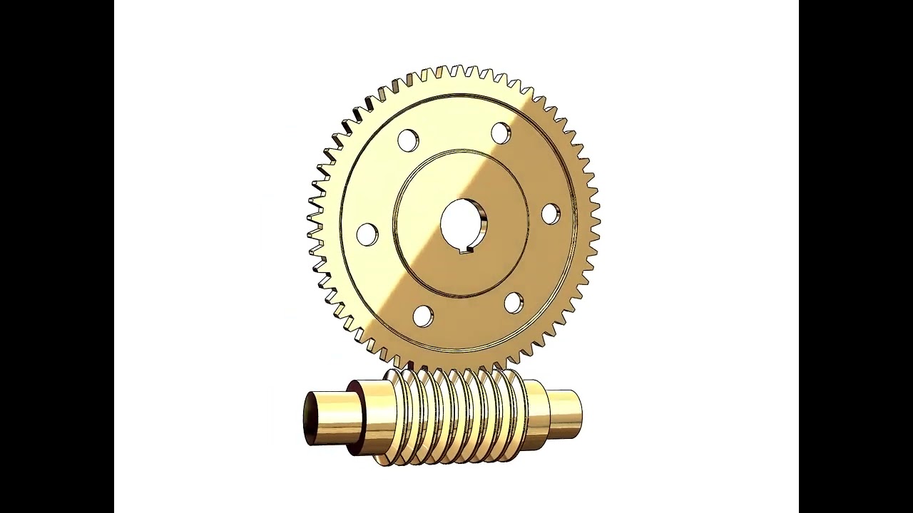 Mechanical Principles || Gear Animation #BD Cad cam advantage tutorial