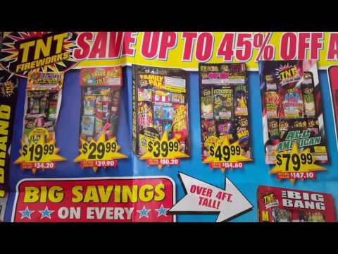 2016 California TNT firework flyer