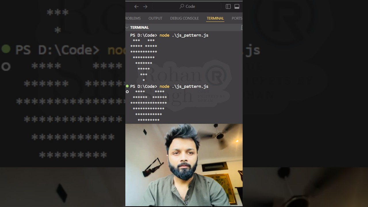 Javascript Heart Shape | Javascript Tutorial #shorts #javascript #codingshorts #coderohan #coding