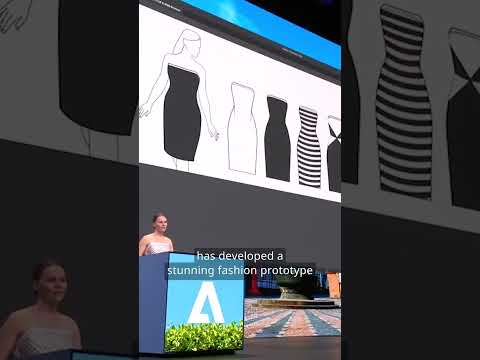 This dress changes with your movements