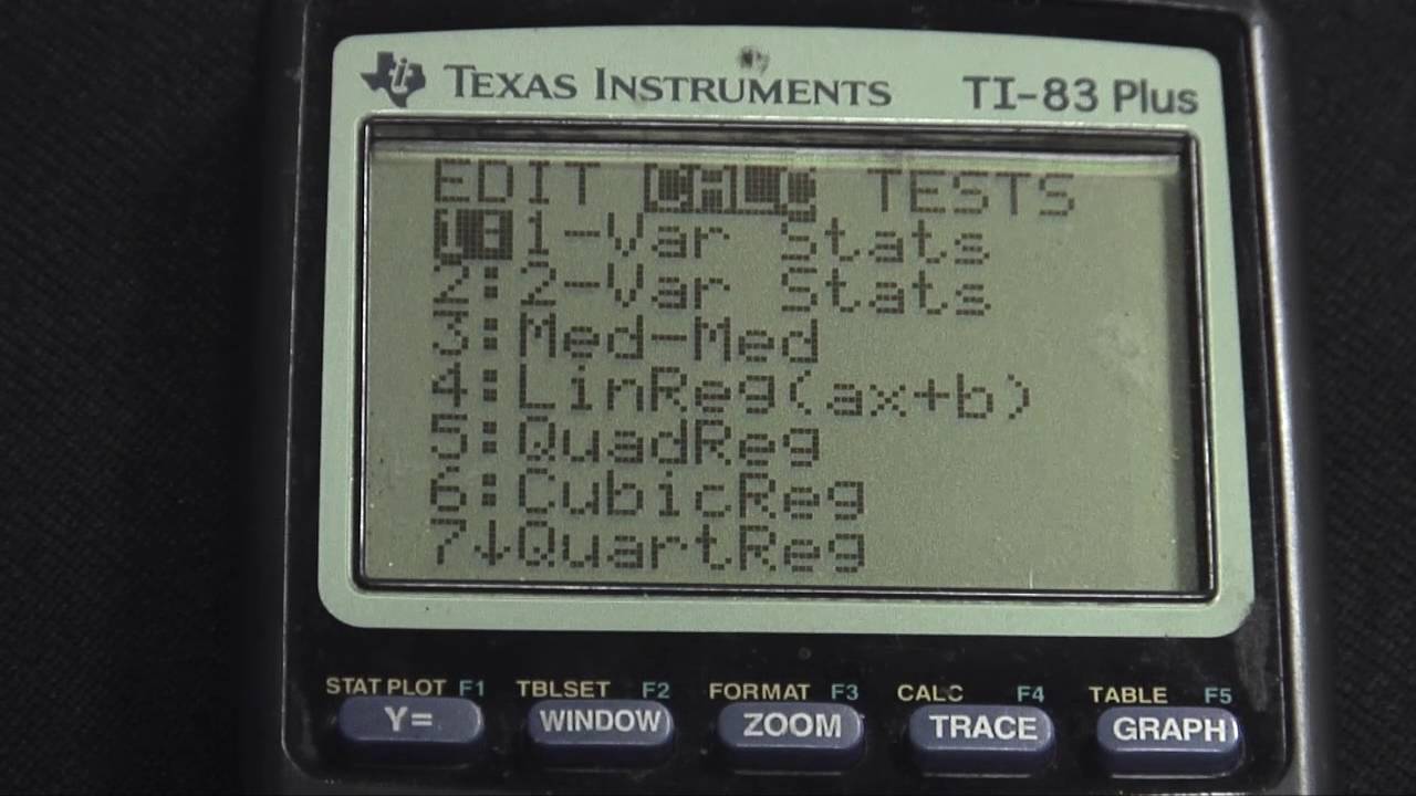 TI 83+ Mean-Standard_Deviation-Variance