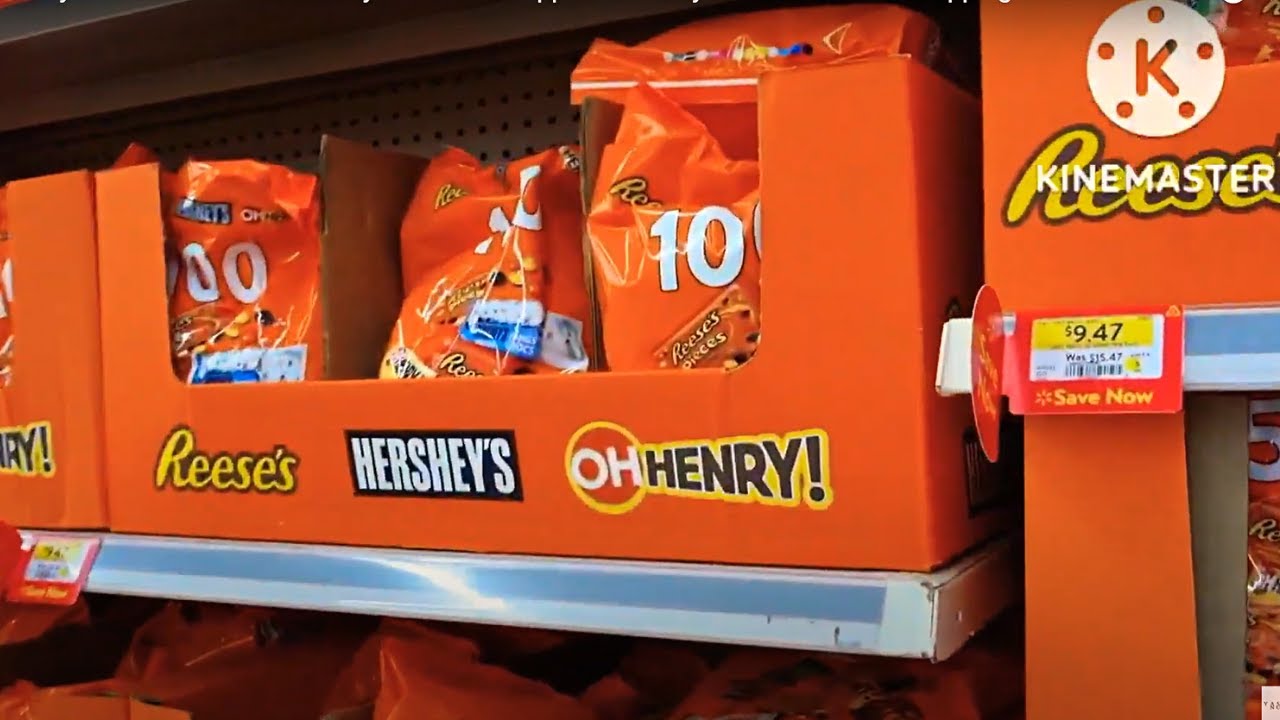 Name Brand Candy & Chocolate Reese's Jolly Rancher Whoppers Hershey's Walmart Asmr Shopping #Walmart