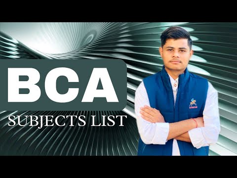 BCA Subjects List Semester Wise 🔥 Full Course Details 2025 | bca 2nd semester syllabus 2025