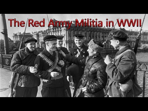 The Red Army Militia at Moscow, Leningrad and Stalingrad