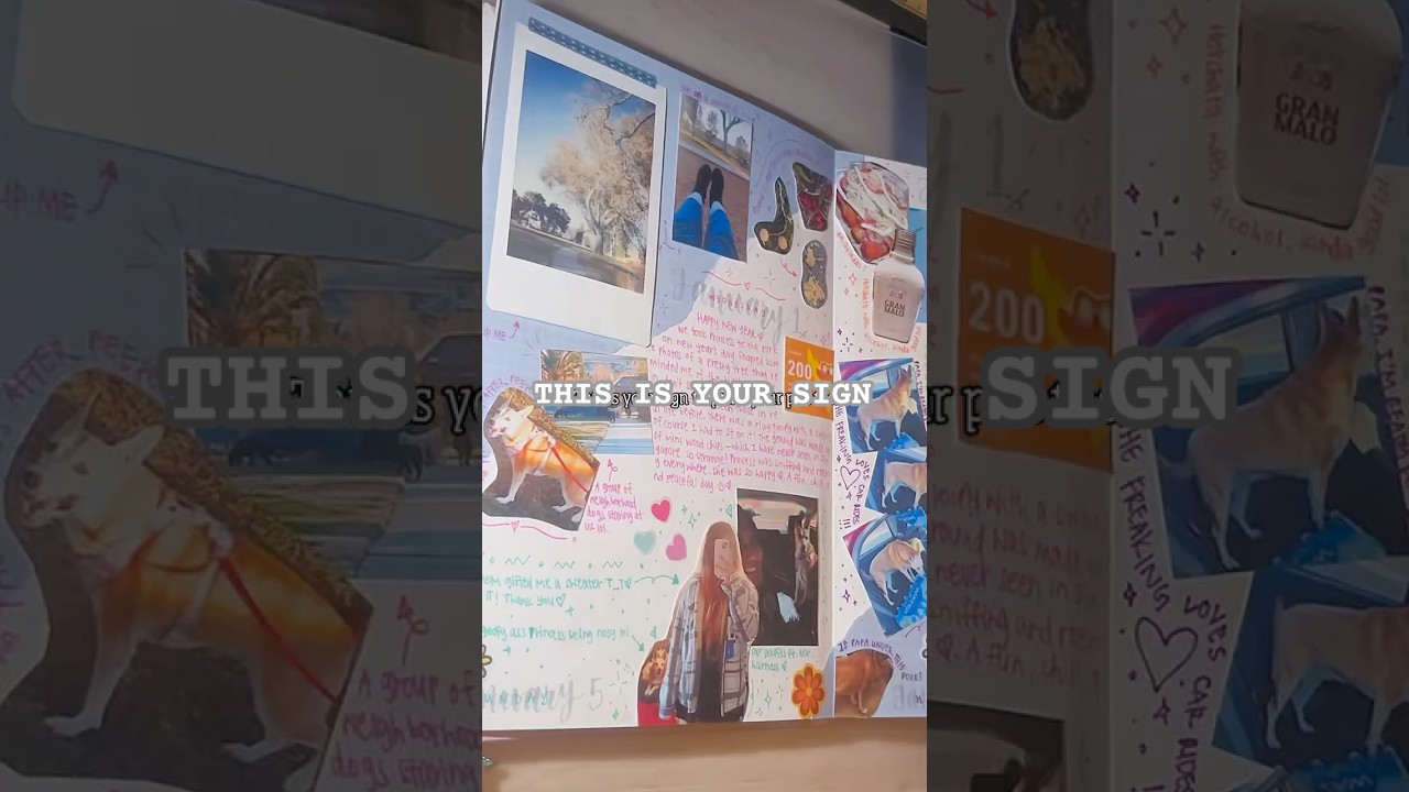 THIS IS YOUR SIGN: Print your photos and save them in your journals !