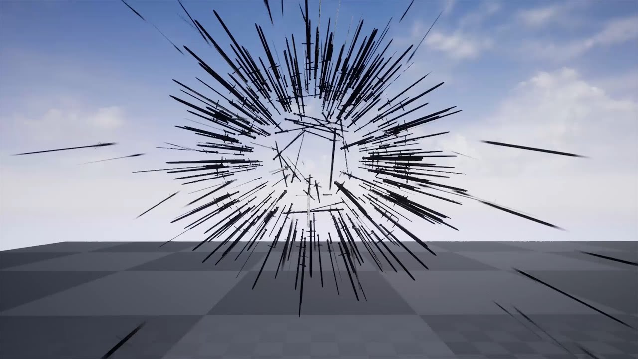 UE4 Niagara Sword Attack Effect - Tutorial