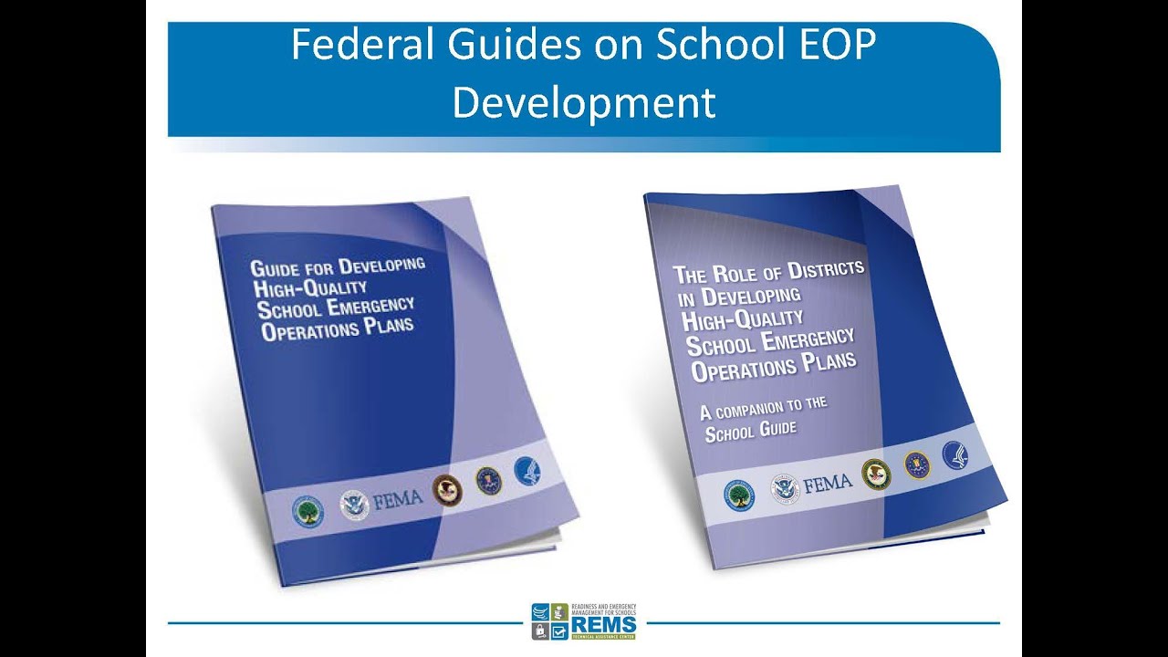 Using the District Guide to Support Schools in the Development of High-Quality EOPs Webinar