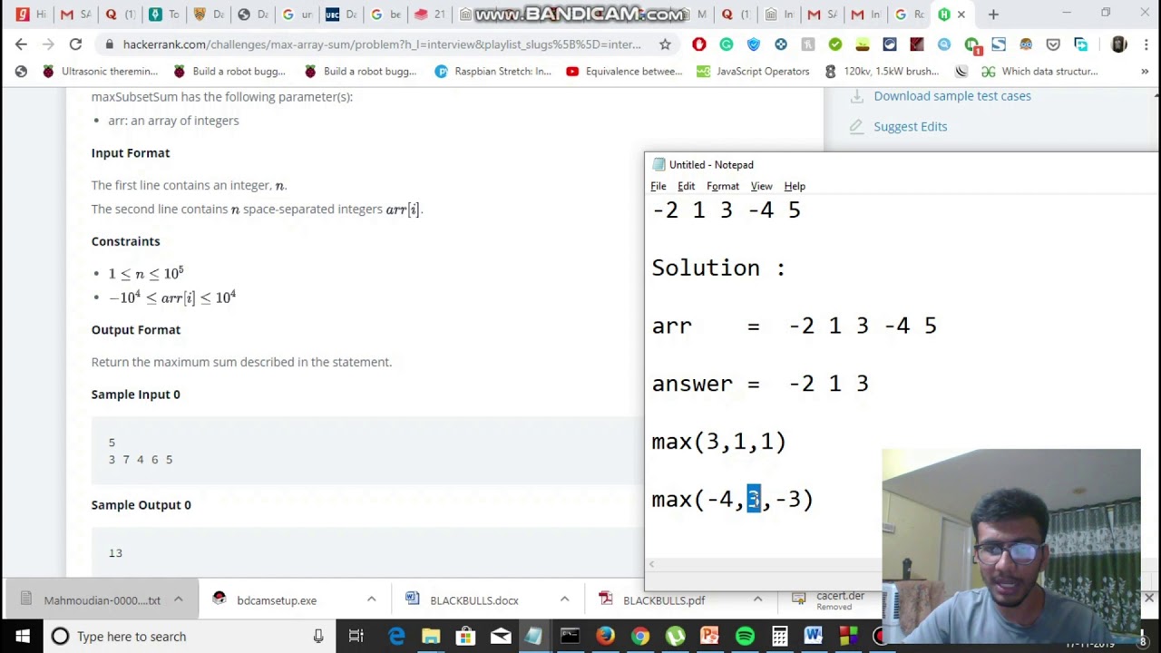 Hackerrank Interview Preparation Kit: Dynamic Programming