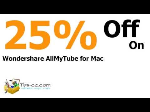 Wondershare AllMyTube for Mac coupon code