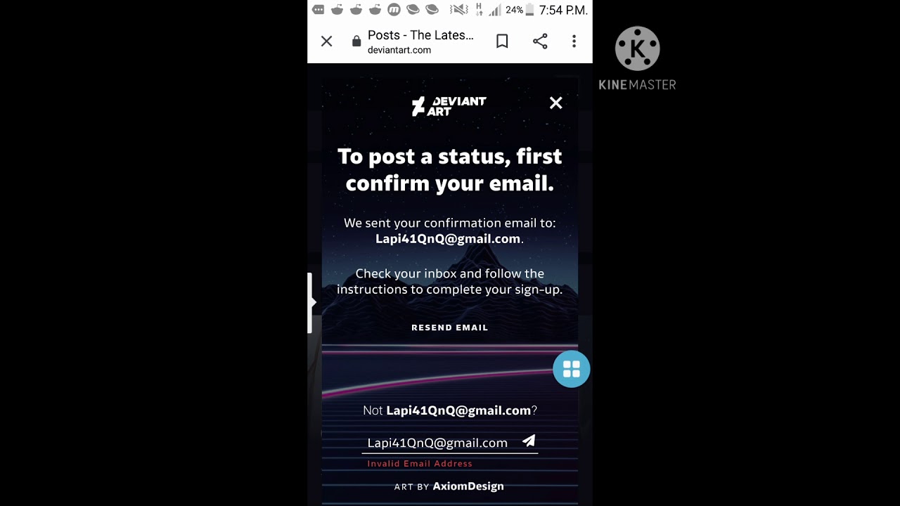 Can somebody help this I got new deviantart account