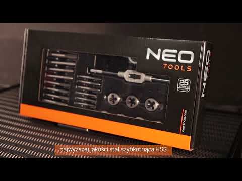 NEO 84-246 Zestaw narzynek i gwintowników