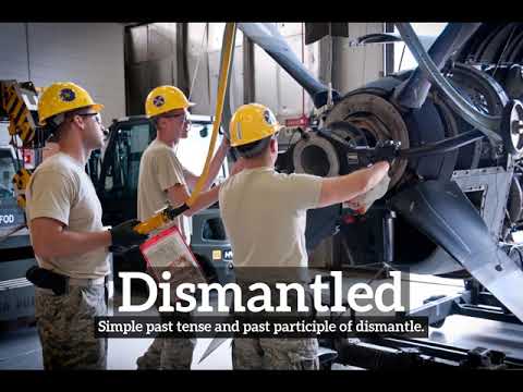How Does Dismantled Look? | How to Say Dismantled in English? | What is Dismantled?