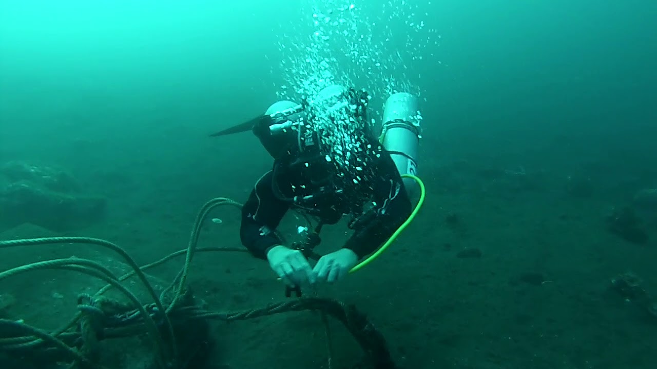 Technical diving skills- Gas switch