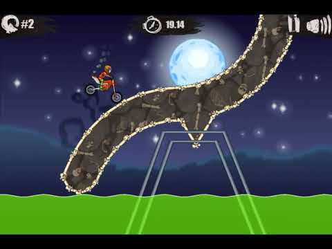 Moto X3M 6: spooky land