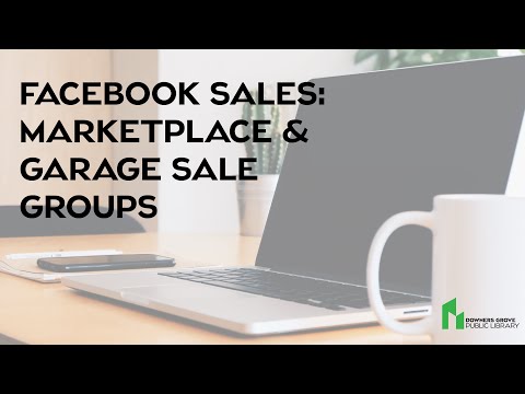 Facebook Sales: Marketplace & Garage Sale Groups