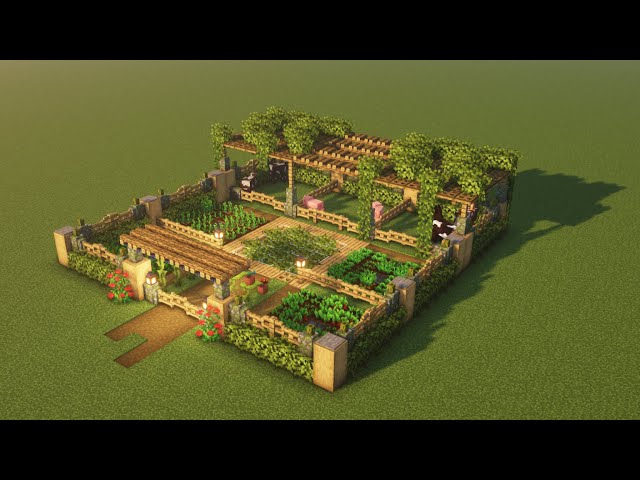 7 best Minecraft garden builds