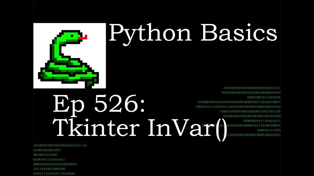 Python Basics Tutorial Tkinter Tk IntVar | Create empty check button