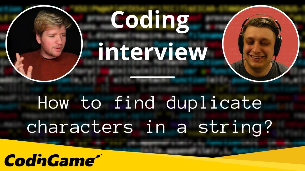 Coding Interview Training #1 - String Processing