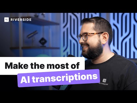 AI Transcription by Riverside: Revolutionary AI Transcription Tool | Accurate Transcriptions in ...
