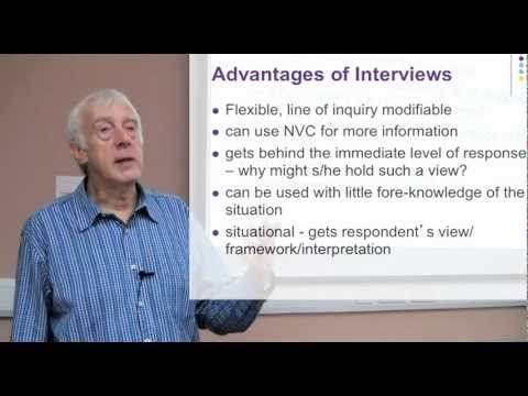 Research Interviewing Part 2: The Pros and Cons of Interviewing