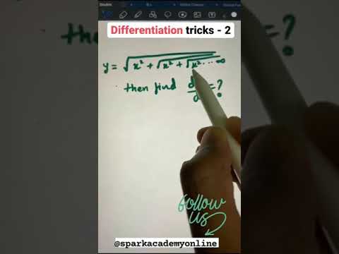 Differentiation Super trick for EAPCET/EAMCET 2025,JEE 2025.Share with all #eapcet2025 #jee2025