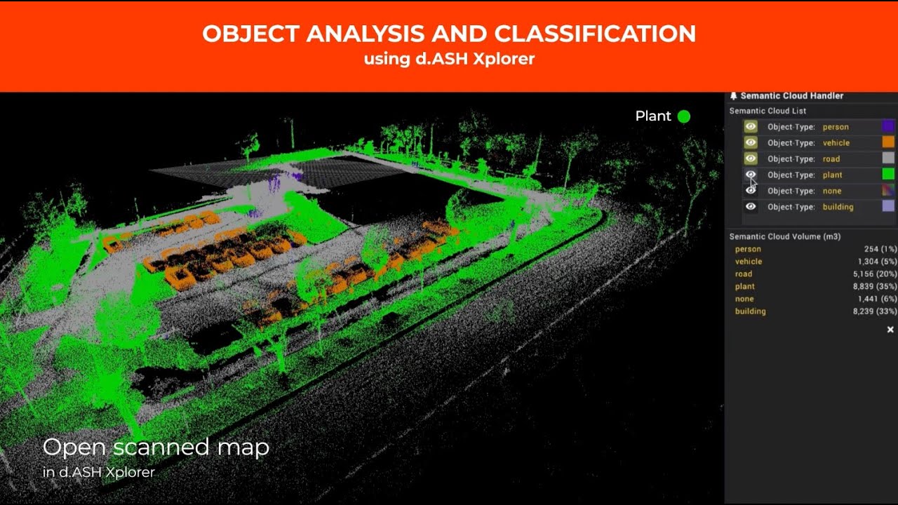 3D Point Cloud Mobile Scan & Segmentation