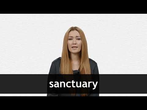 How to pronounce SANCTUARY in American English