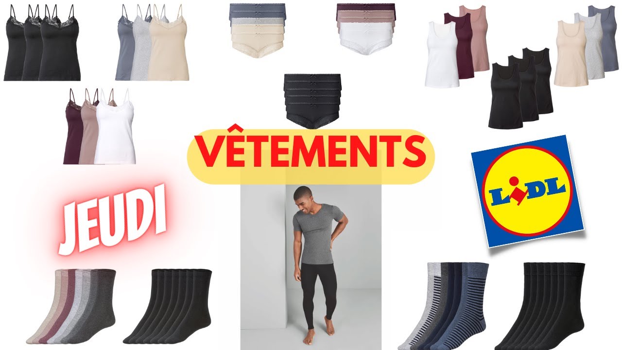 📢 ARRIVAGE LIDL Esmara 💥 VÊTEMENTS - 5 octobre 2023 - 9 OFFRES - FRANCE
