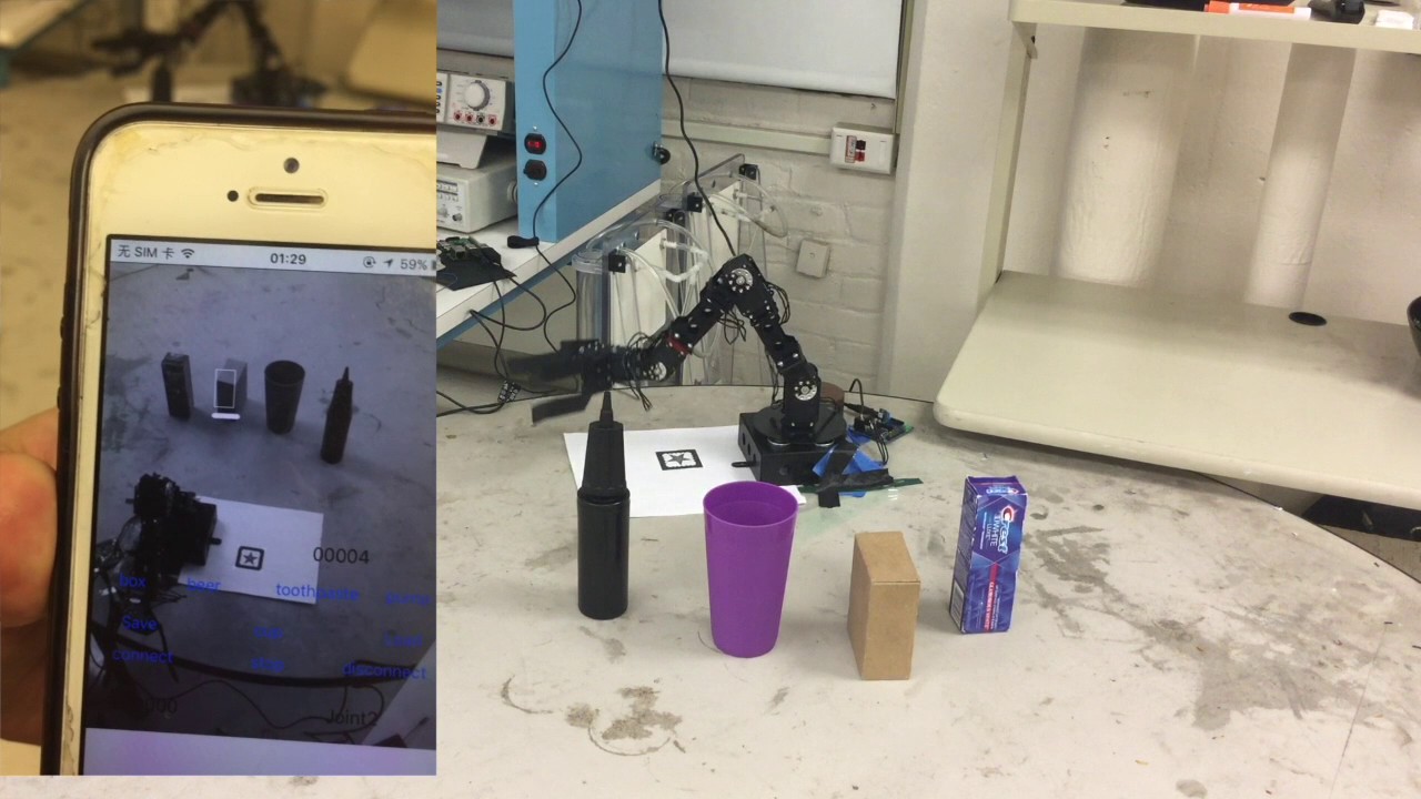 Haar Feature Object Recognition and Manipulation