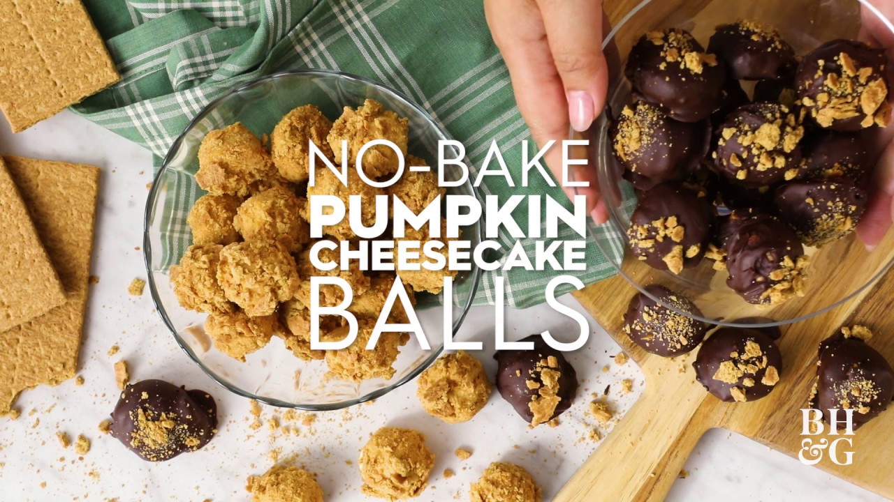 No-Bake Pumpkin Cheesecake Balls | Eat This Now | Better Homes & Gardens