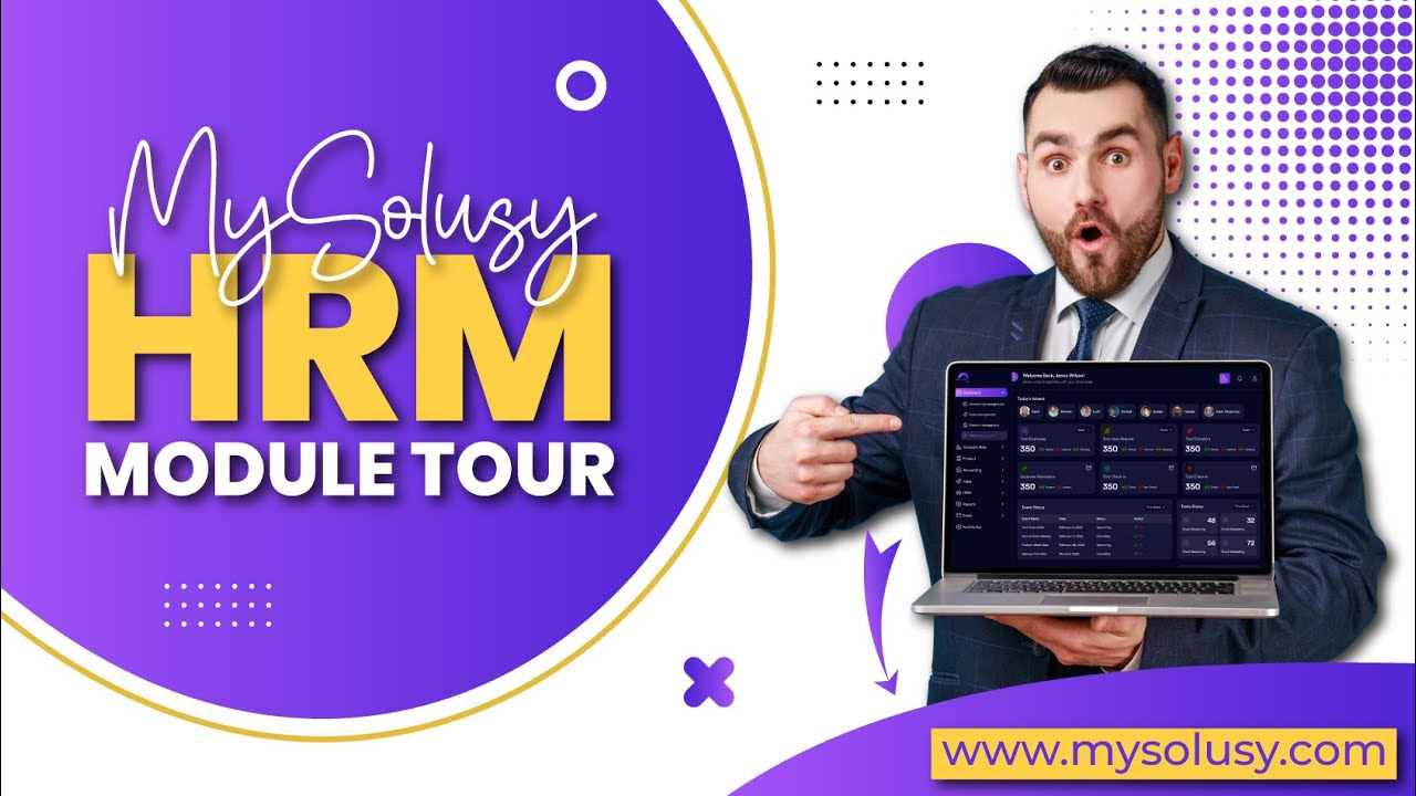 MySolusy HR Management Module | Streamline Employee & Payroll Processes Effortlessly!