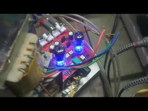 Test mạch công suất class A, 4 transistor 2SC5200.