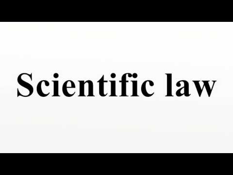 Scientific law