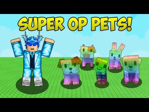 I GOT SOME SUPER OP PETS IN GROW A GARDEN!!!
