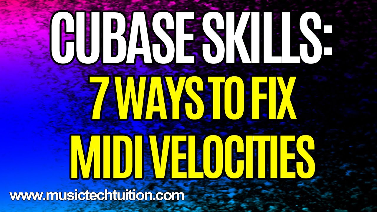 Setting a global velocity curve for midi keyboard in Cubase? - Cubase - Steinberg Forums