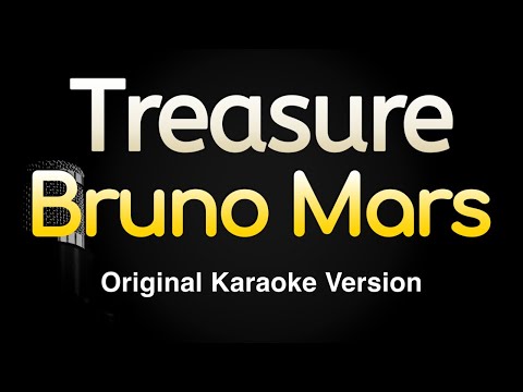 Treasure - Bruno Mars (Karaoke Songs With Lyrics - Original Key)