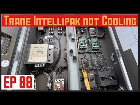 TRANE INTELLIPAK Not Cooling!!! Diagnosing Compressor Lockout EP88