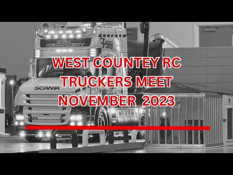 West Country RC Truckers Club Meet November 2023 | 1/14 Scale Trucks | Tamiya 1:14 Trucks
