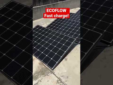 ECOFLOW Delta PRO Fast charge!!