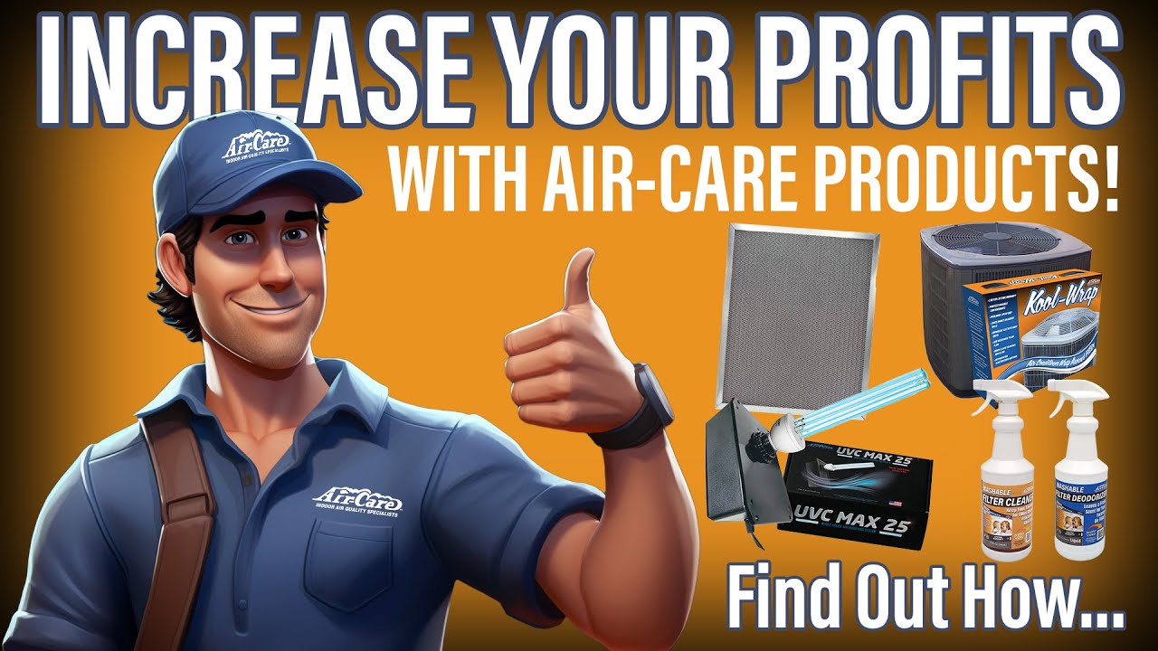 Enhance Your Duct Cleaning Business with Air-Care’s Exclusive Retail Products!