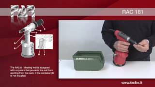 RAC 181 - Riveting tools out of production