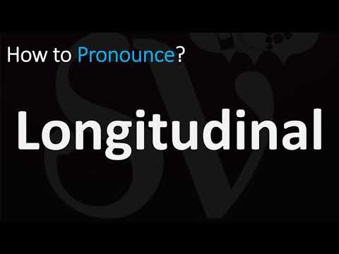How to Pronounce Longitudinal? (CORRECTLY)